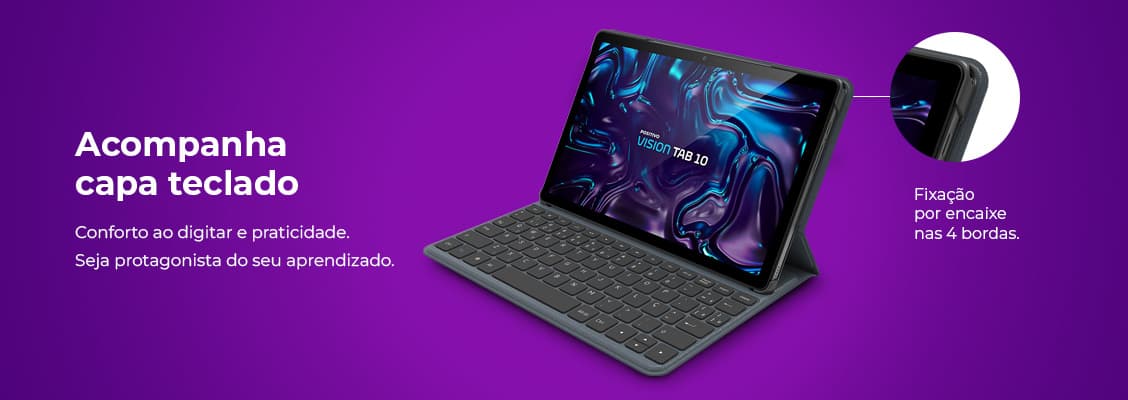 Tablet Positivo Vision Tab 10 4GB RAM 128GB – Octa-Core Android 13 Wi ...
